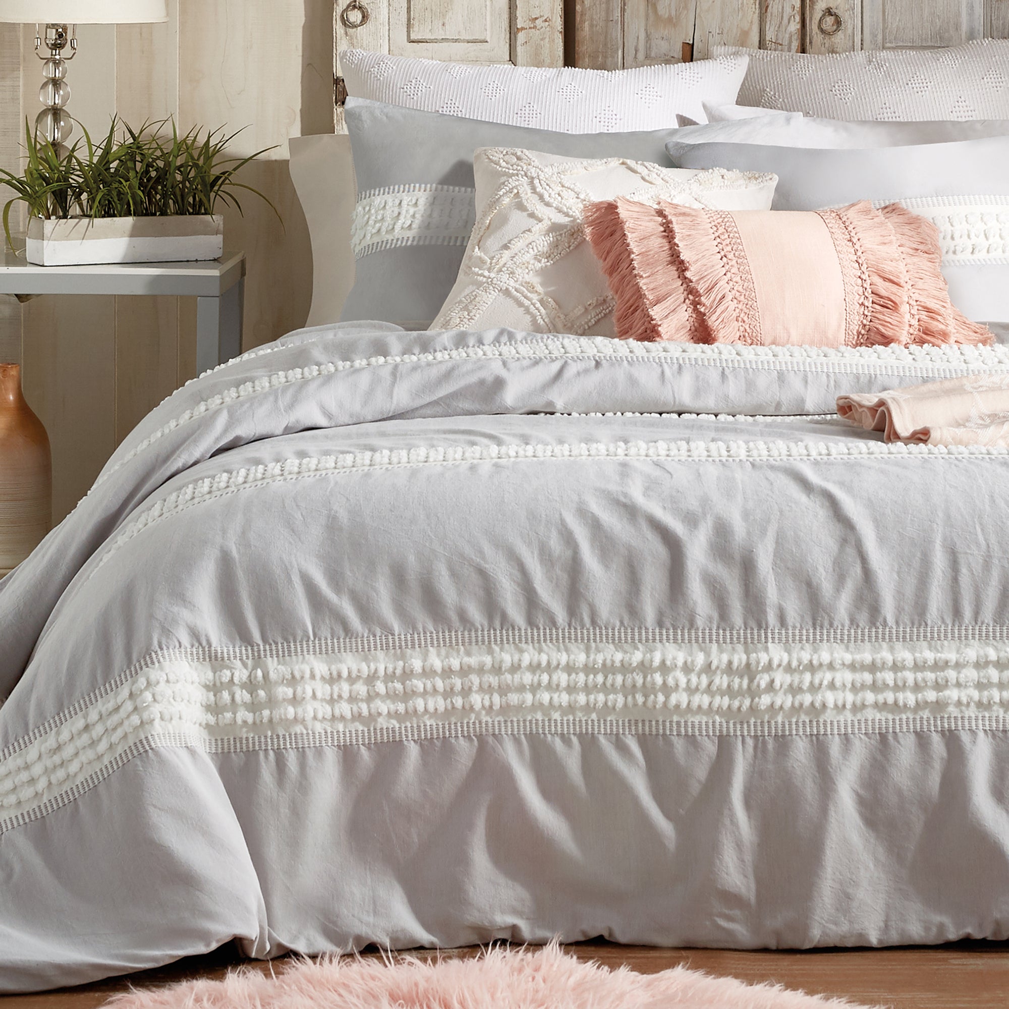 Peri Home Tufted Dot Stripe Comforter Bedding Collection Set – decoratd